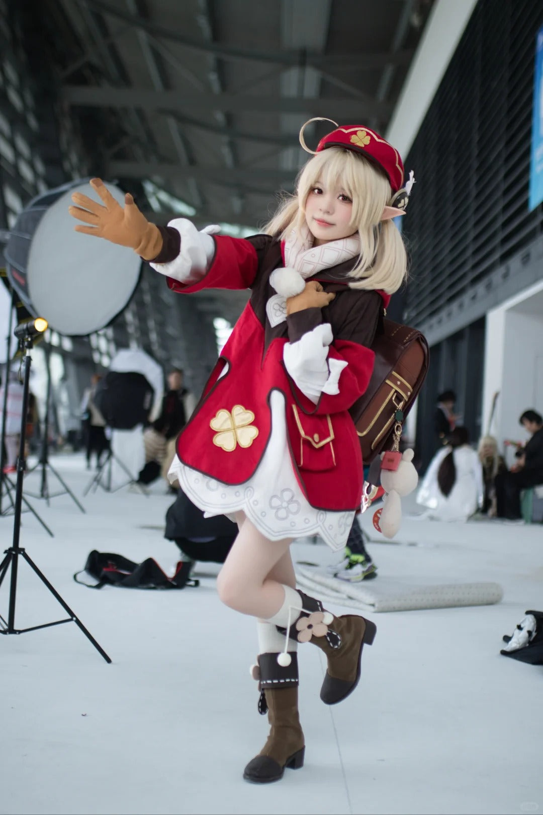 Genshin Impact Costume Klee Cosplay Costume